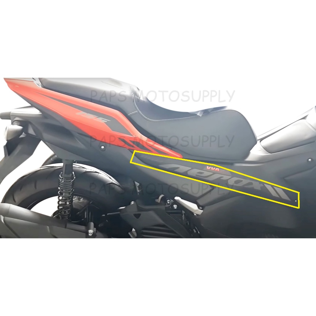 AEROX V2 RED DECALS by Paps Motosupply | Shopee Philippines