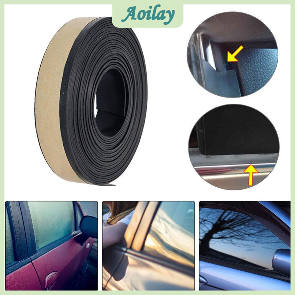 4m*15mm 20mm Car Window Seal Strip Waterproof Car Side Window Sealant ...