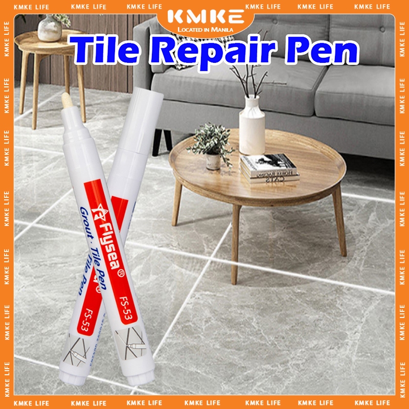 【Tile Repair Pen】White/Beige Waterproof Tile Gap Mouldproof Filling ...