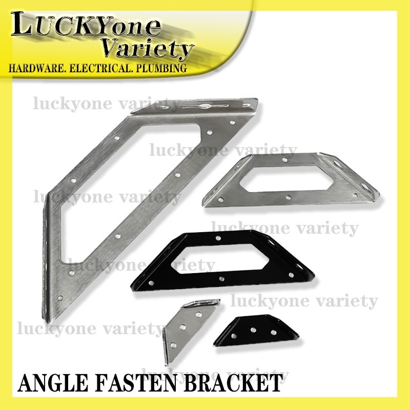 ANGLE FASTEN CORNER BRACKET STAINLESS STEEL | Shopee Philippines