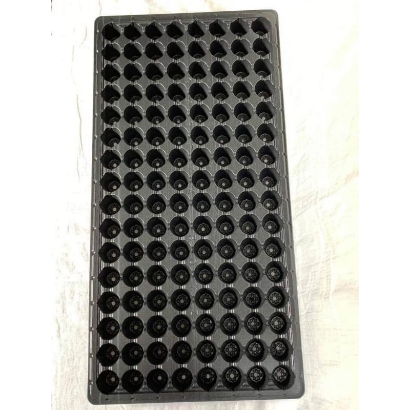 Seedling tray 128 holes round 200pcs/box 23php | Shopee Philippines