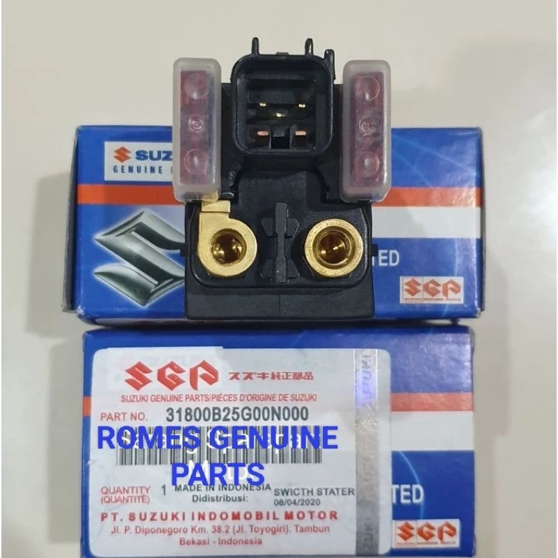 SUZUKI RAIDER 150 STARTER RELAY SUZUKI GENUINE PARTS | Shopee Philippines