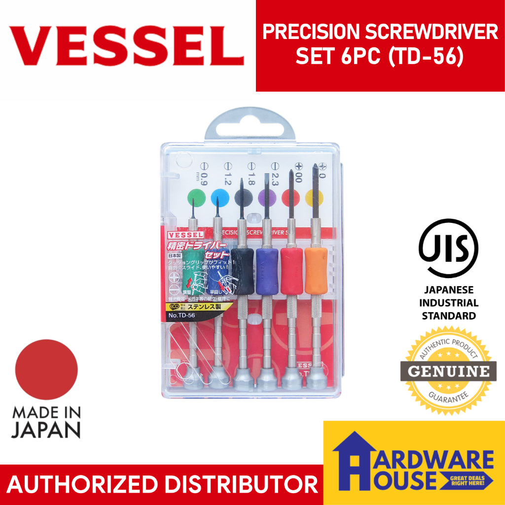 MADE IN JAPAN ORIGINAL Precision Screwdriver Set Repair Tools Computer ...