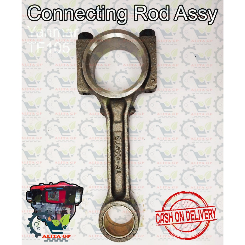 Connecting Rod Assy Yanmar TF105 TF90 Water Cooled Diesel Engine ...
