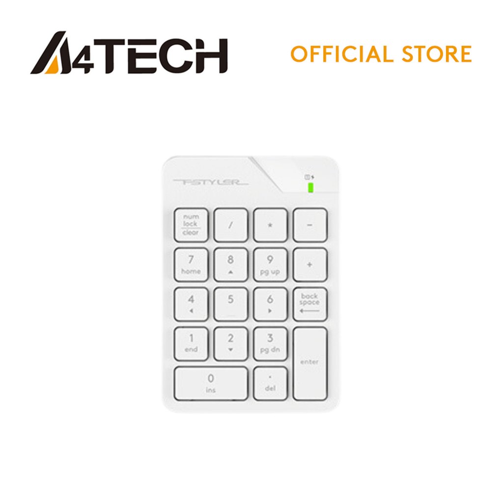 A4Tech FGK21C 2.4G Rechargeable Wireless Numeric Keypad | Shopee Philippines
