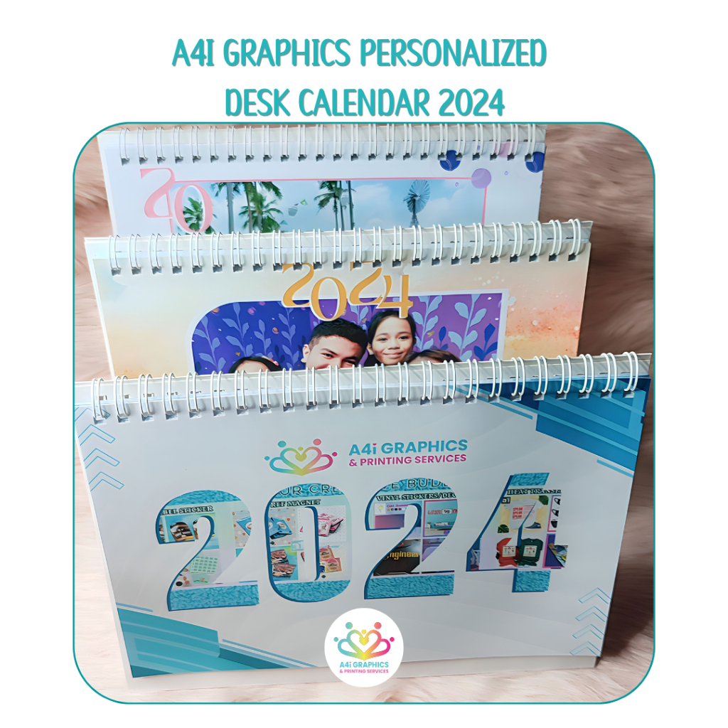 A4i Graphics Personalized Desk Calendar with Different Monthly Quotes ...