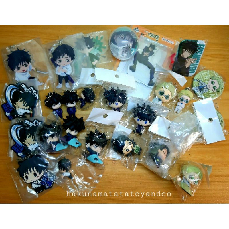 Jujutsu Kaisen Megumi/Nanami/Geto/Yuta mini figures/hugcots/keychain ...