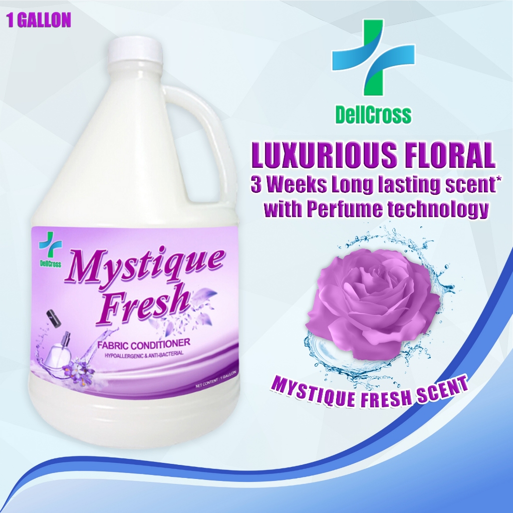 DELLCROSS FABRIC CONDITIONER MYSTHIC SCENT - 1 GALLON | Shopee Philippines