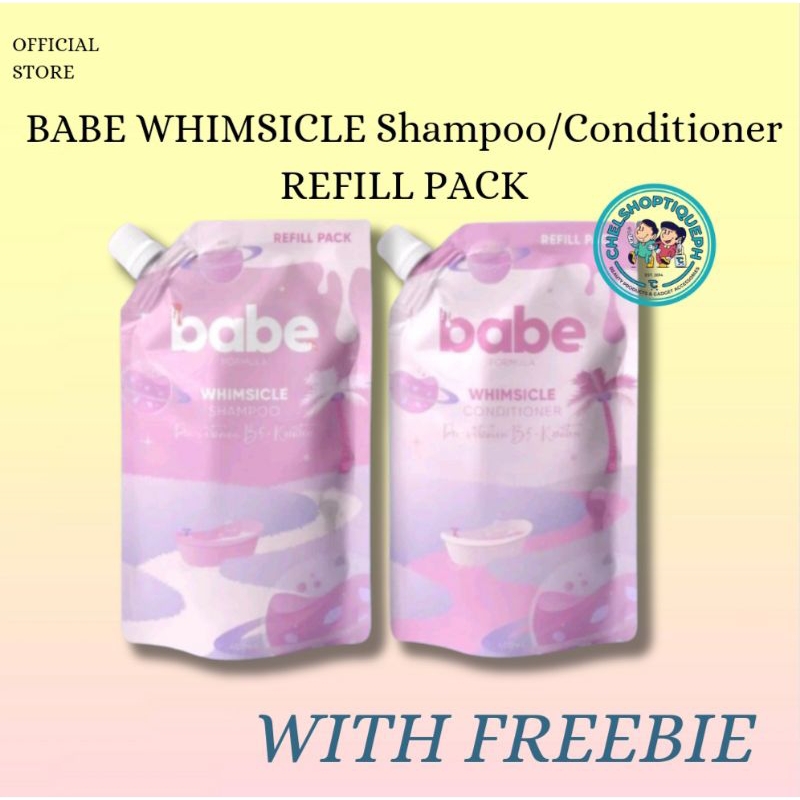 BABE WHIMSICLE SHAMPOO WHIMSICLE CONDITIONER REFILL PACK Babe Formula ...