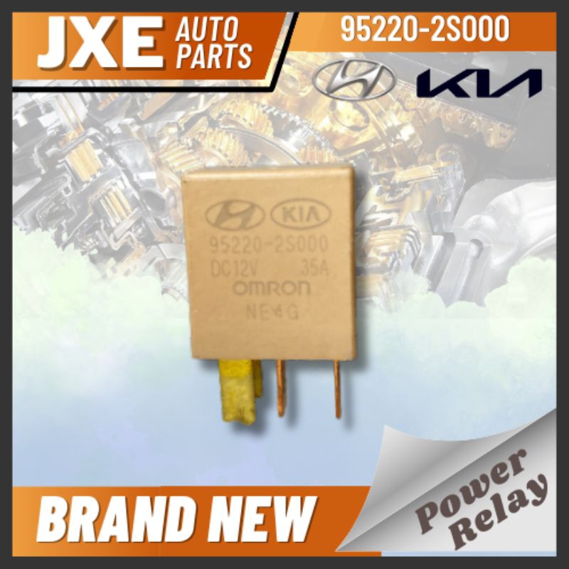 OMRON Relay 4 Pins DC12V 35A Hyundai/KIA (95220-2S000) | Shopee Philippines