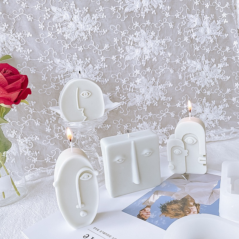 Abstract Silicon Candle Mold | Shopee Philippines