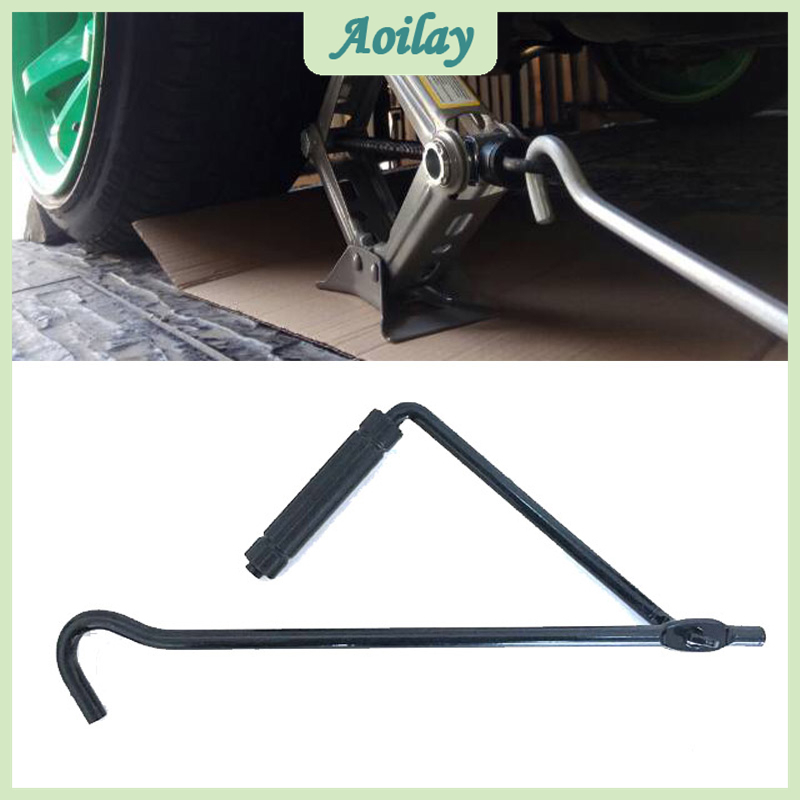 Car Jack Handle Foldable Car Jack Crank Handle Universal Scissor Jack ...