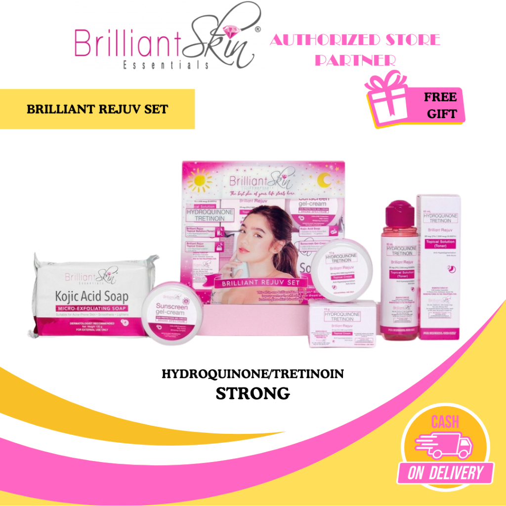 Authentic Brilliant Skin Rejuv Set |Strong |Anti-Hyperpigmentation Anti ...