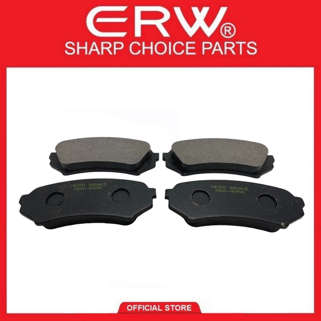 DISC PADS Replacement part no:.( 499K ) TOYOTA LANDCRUISER LC100 '98-06 ...