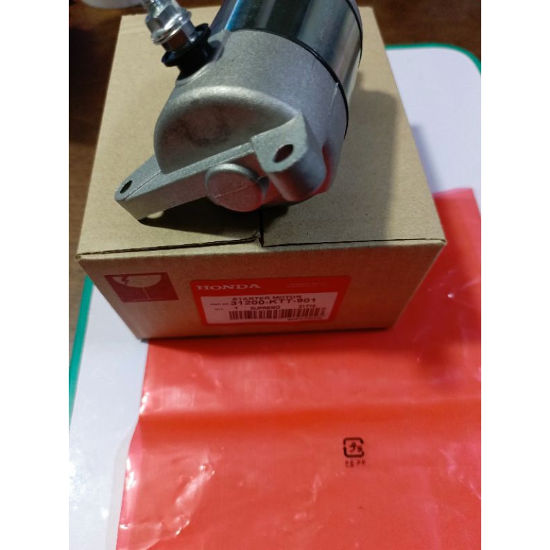 honda genuine tmx supremo /xr150/xr125/tmx150 starter motor assy ...
