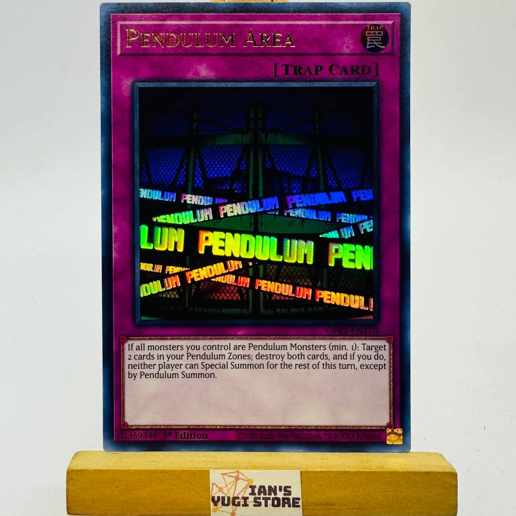 Yu-Gi-Oh! Pendulum Area (Ultra Rare-GFP2) | Shopee Philippines