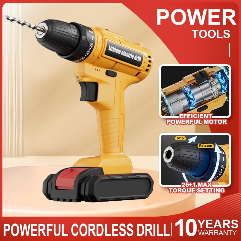 Eone Impact Cordless Drill Power Tools Brushless Portable Drill Set ...