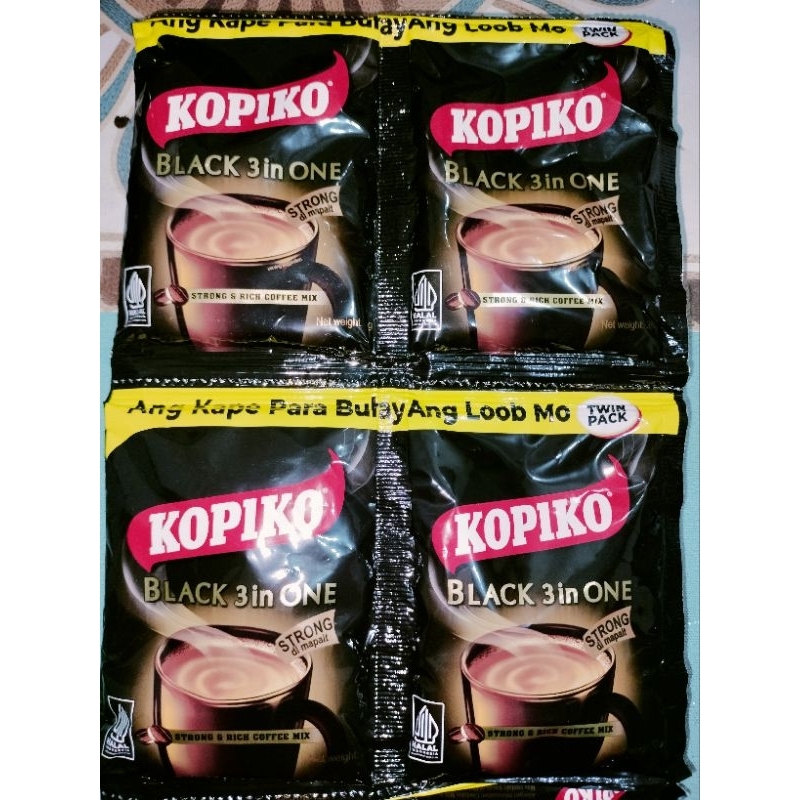 Kopiko Black 3 in 1 Twin Pack | Shopee Philippines