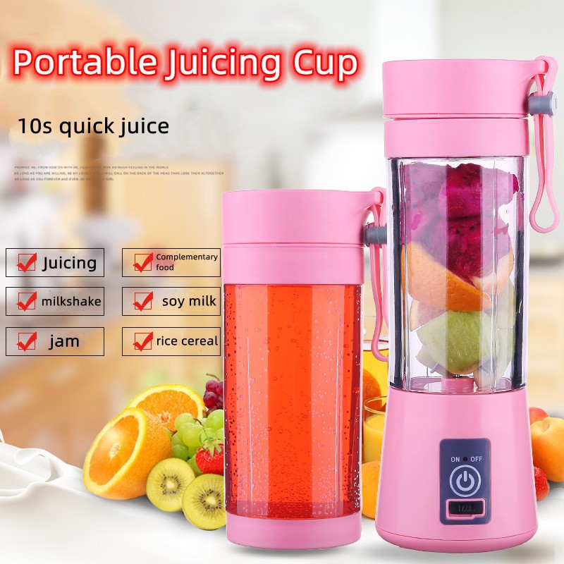 Juicer Portable Mini Electric Juicer Cordless Juicer Blender | Shopee ...