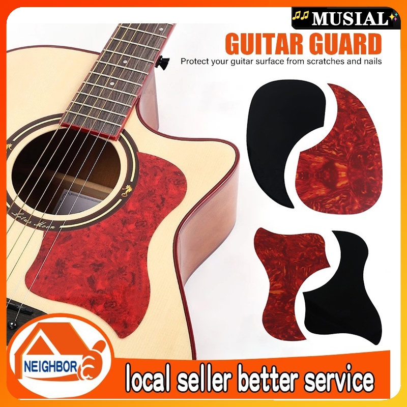 Guitar Pickguard Self-adhesive Pick Guard Scratch Plate Accessories ...