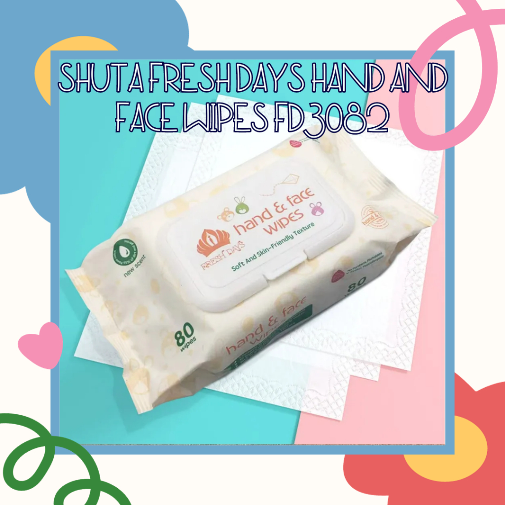 TSL HOMES - Shuta Fresh Days Hands and Face Wet Wipes FD3082 | Shopee ...