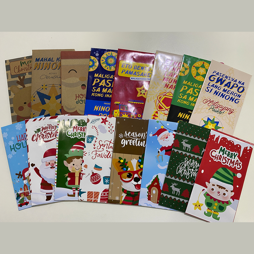 Personalized Christmas Angpao 10pcs/pack [MONEY ENVELOPE] - SET A ...