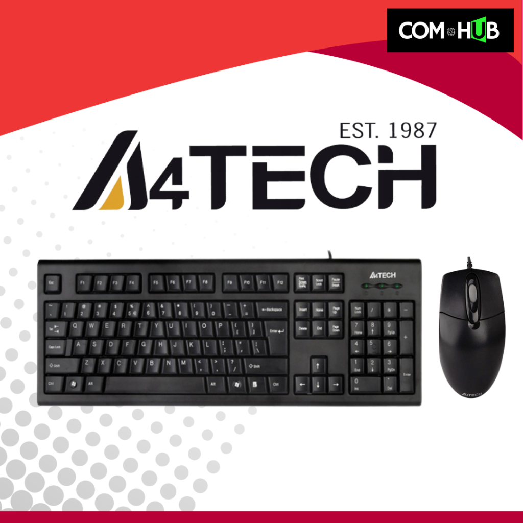 ComHub PC | USED A4TECH Keyboards and Mouse Combo for PC Pisonet Laptop | Shopee Philippines