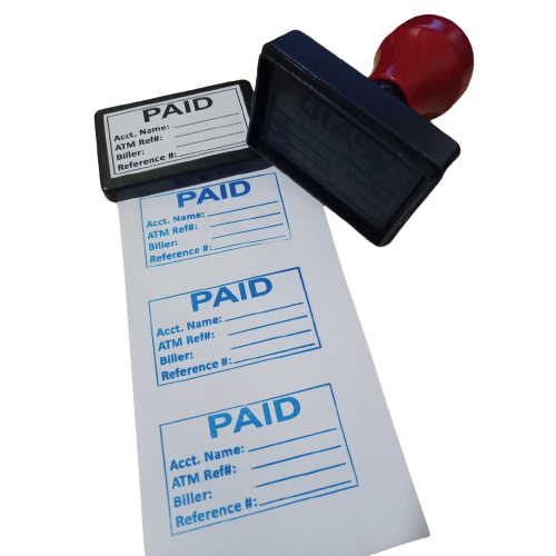 COD... Rectangular Office Stamp HA Series Pastel Self-inking Flash ...