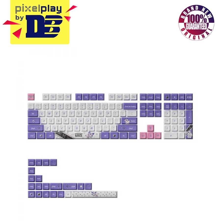 Akko Kuromi Keycap Set Keycap Set JDA Profile 129 Keys | Shopee Philippines