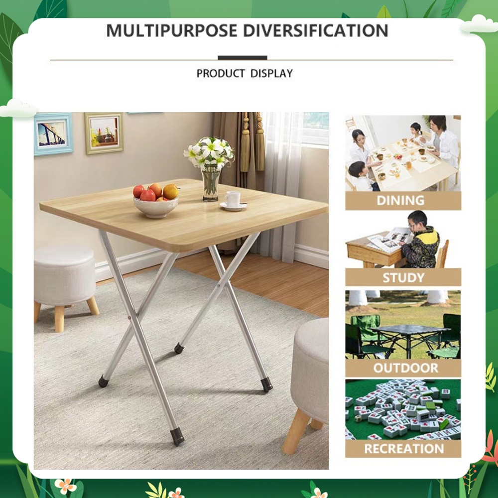 Portable Dining Table Folding Home Desk Computer Table Study Portable ...