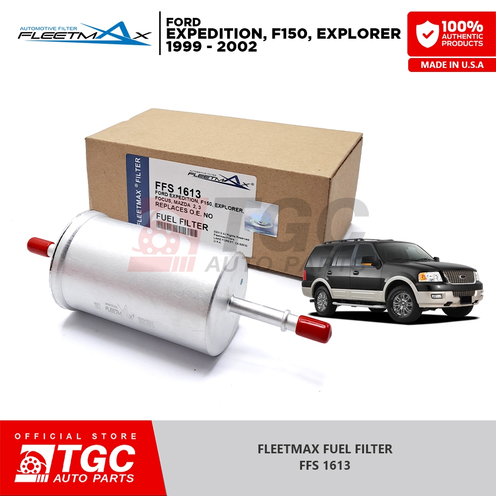 Fleetmax Fuel Filter for FORD EXPEDITION, F150, EXPLORER 1999 - 2002 ...