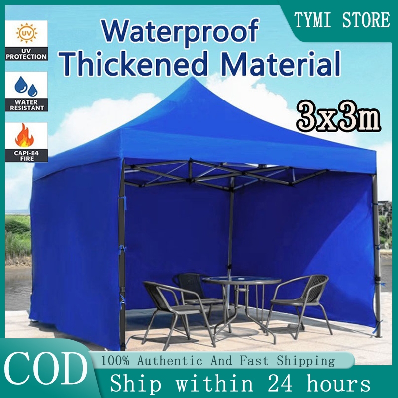 Tent 3×3M Retractable Tent Outdoor Tent Car Tents Garage Tent Complete ...