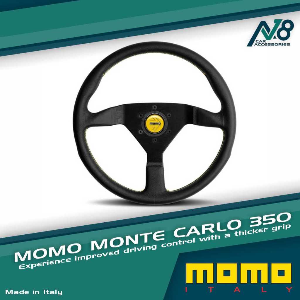 MOMO Monte Carlo Black/Yellow Genuine | Shopee Philippines