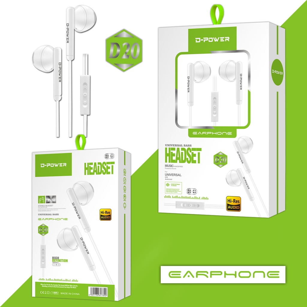 D-POWER D20 Experience Powerful Snd Immersive Sound With the Universal ...