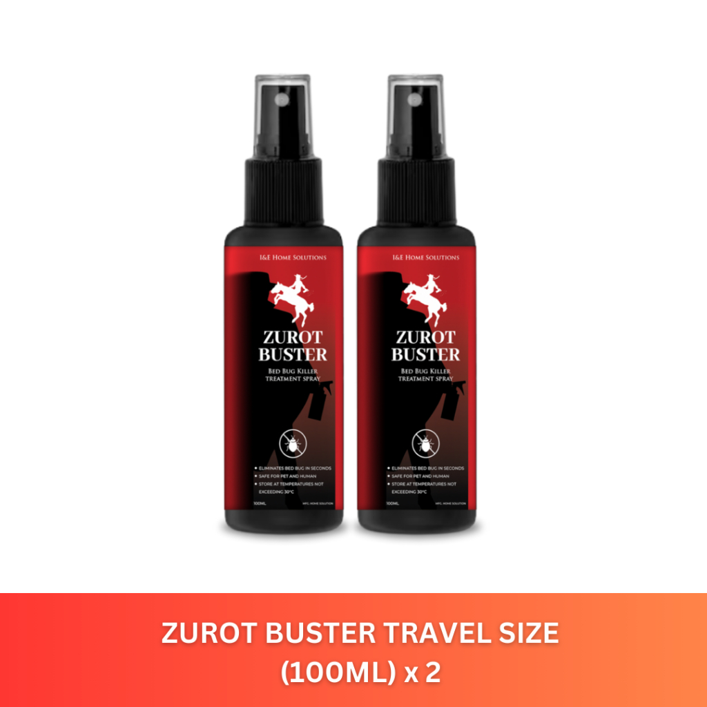 [FREE FACIAL MASK] BUY 1 TAKE 1 100ML Original Zurot Buster Bed Bug ...
