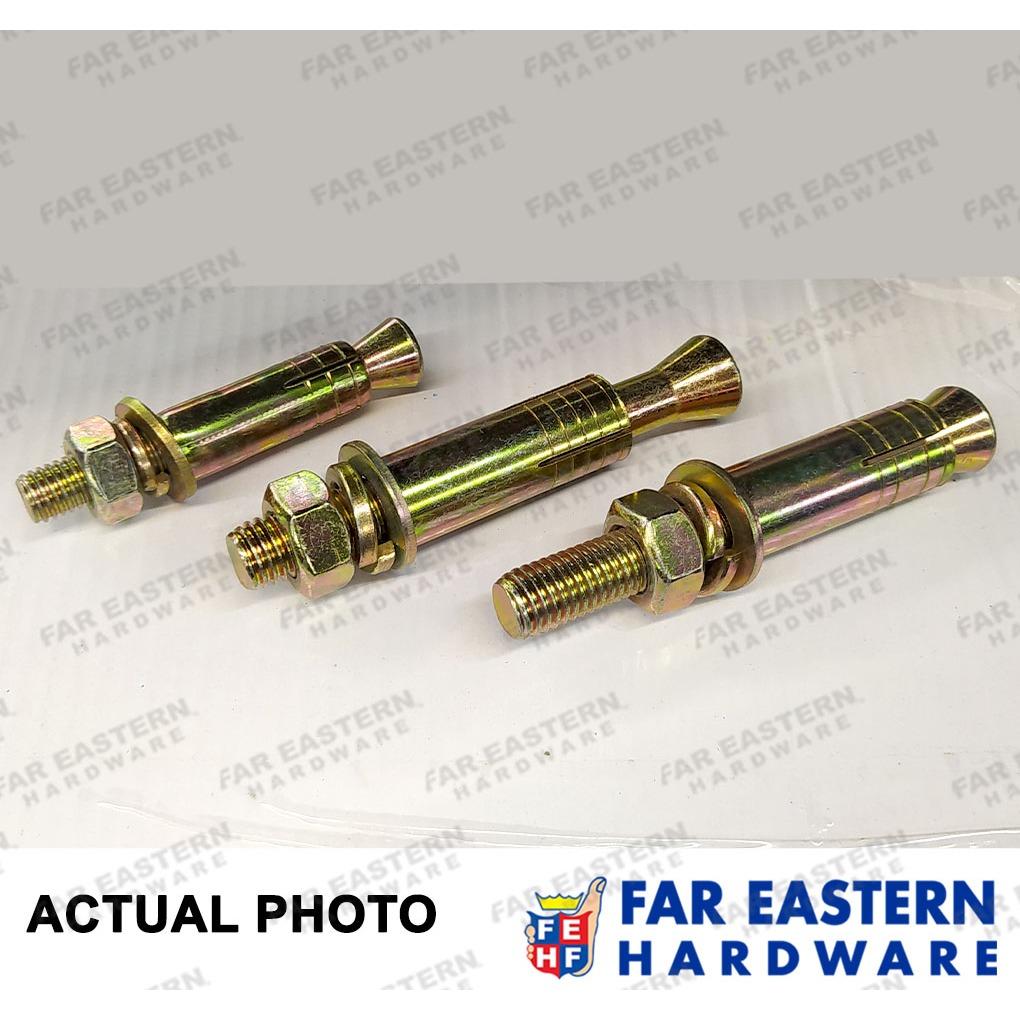 Dynabolt Expansion Type 5/8" x 4" | 5/8" x 5" | 3/4" x 6" Dyna Bolt ...