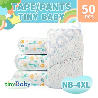 Tiny Baby Diapers Korean Diaper Tape 50pcs Pants Diaper NB-XXXXL Training Diapers Sale ...