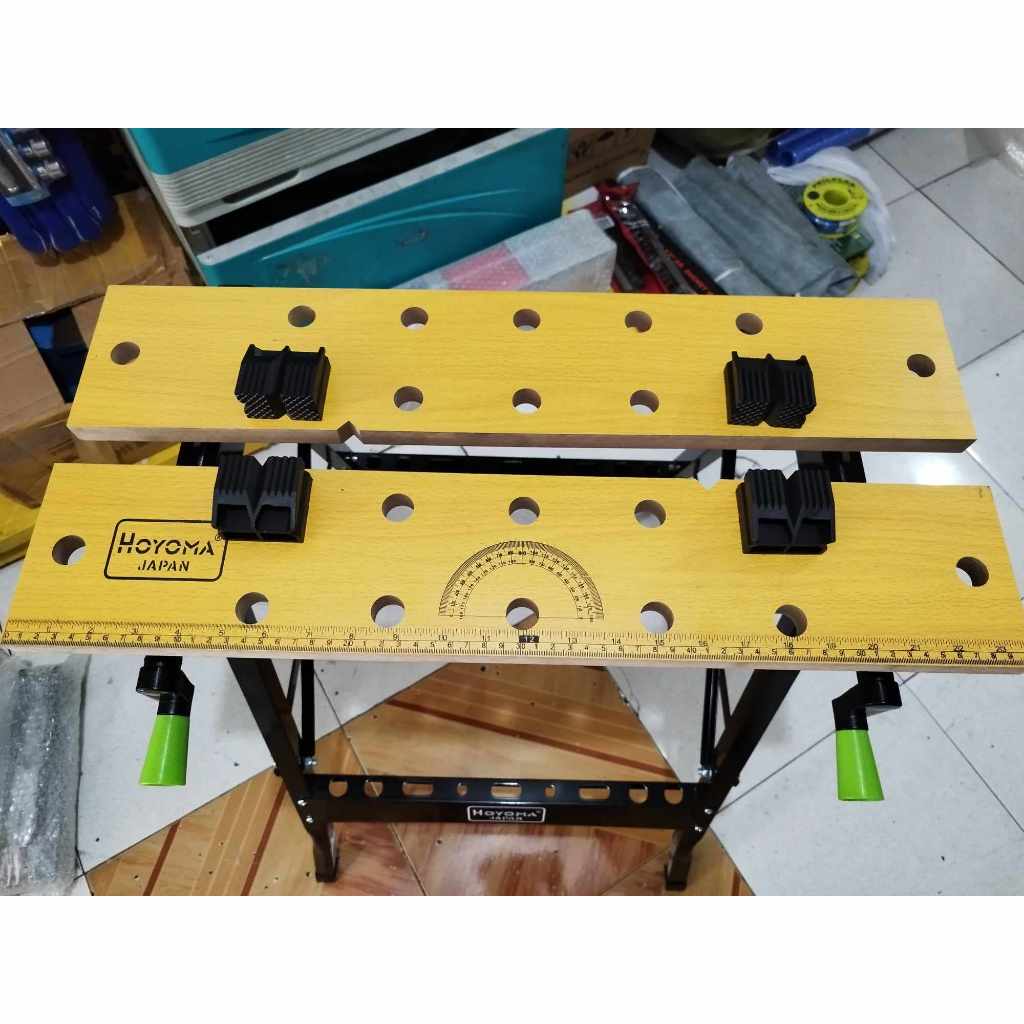 HOYOMA JAPAN Folding Clamping Work Bench With Movable Pegs WB-002 ...