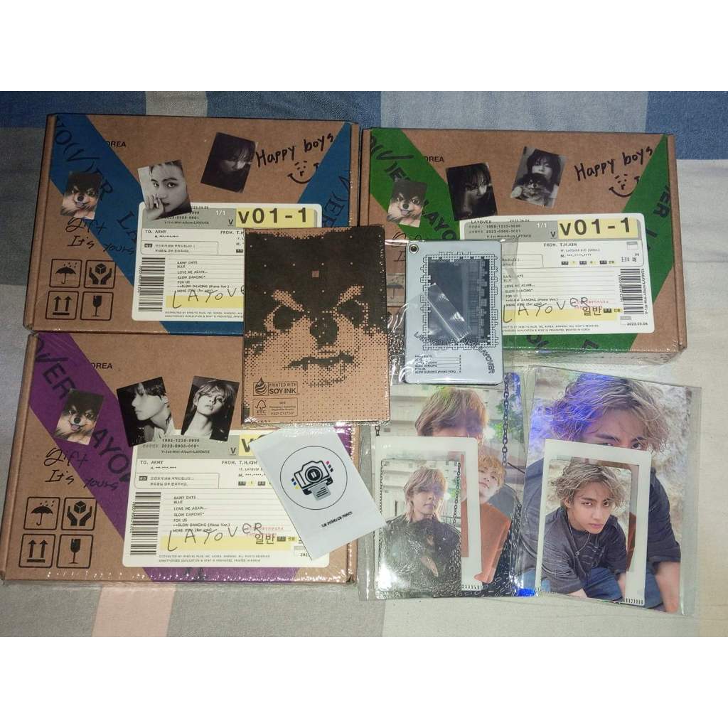 BTS V: LAYOVER ALBUM [SEALED & OFFICIAL] | Shopee Philippines