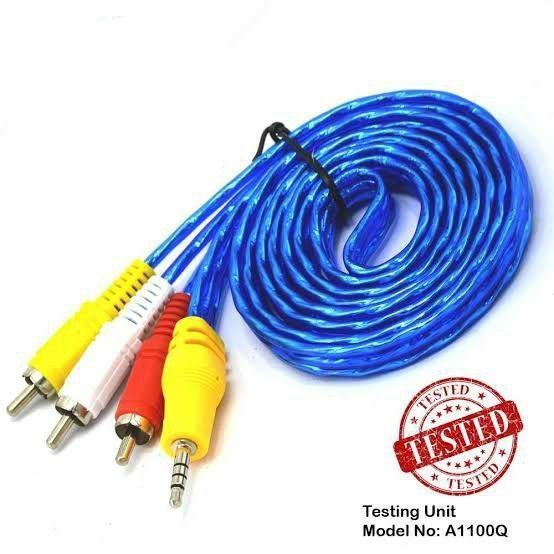 COD TV Plus 1.5m jack Audio/Video Cable jack,TV Plus | Shopee Philippines