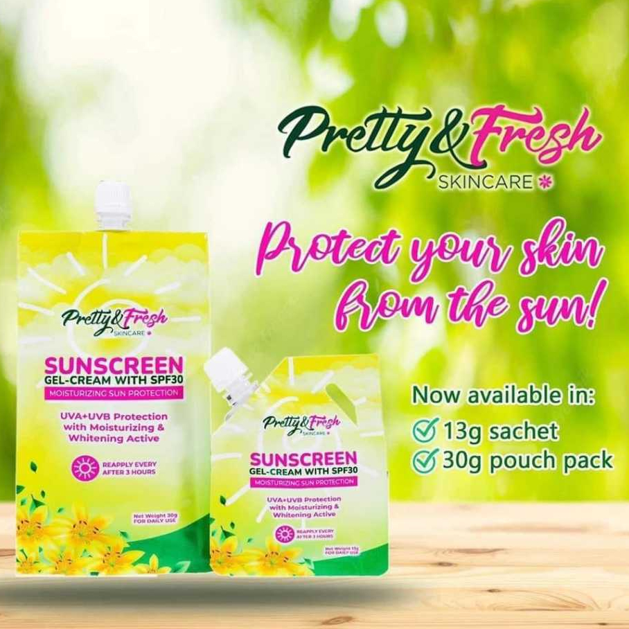 Pretty Fresh Sunscreen Gel-Cream with spf30 | Shopee Philippines