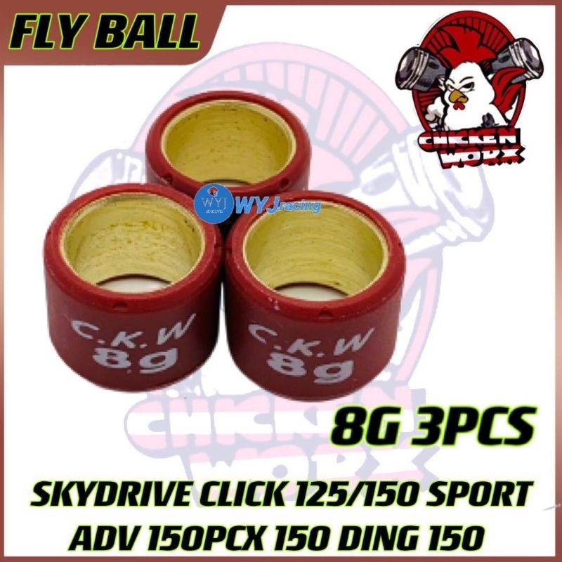 CHICKEN WORX FLYBALL SET FOR Skydrive Dink150 Click125150 SPORT ADV 150 ...