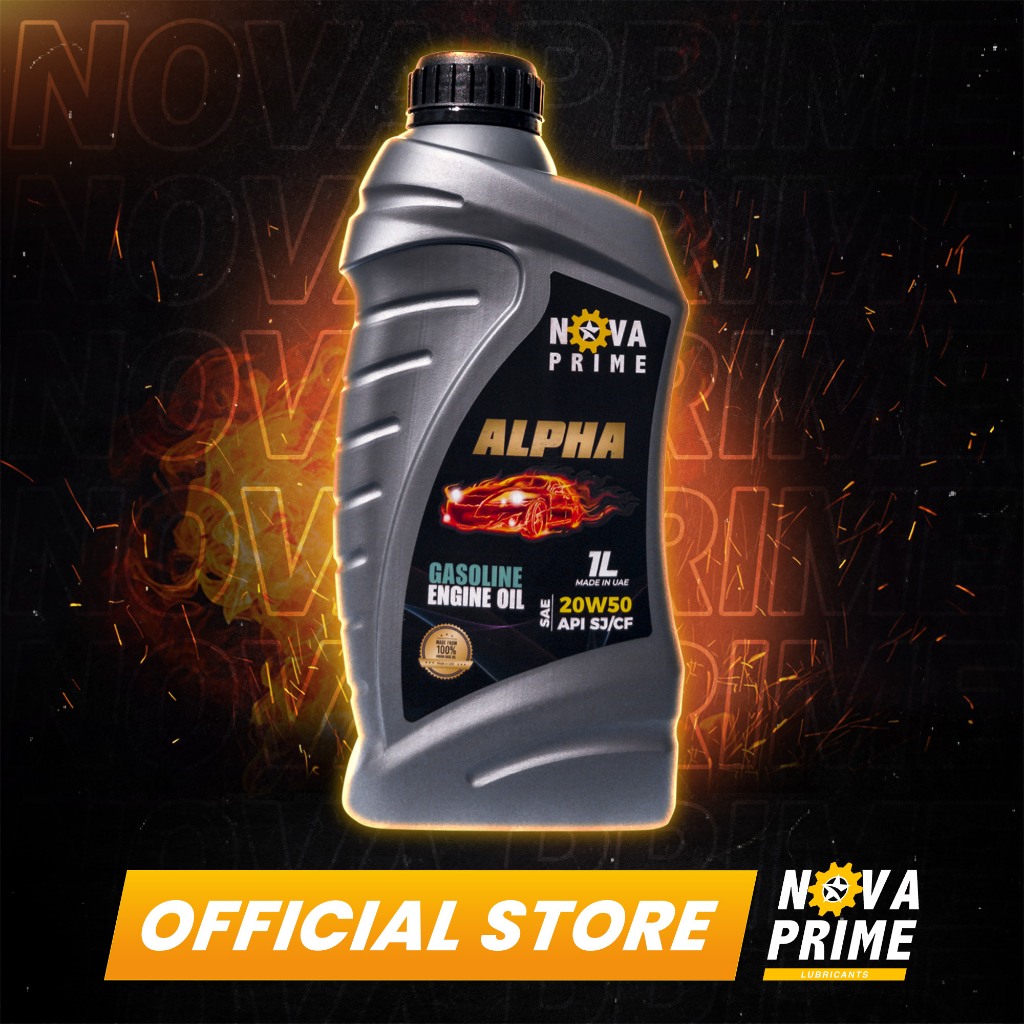 Nova Prime Alpha Gasoline Engine Oil 1L | Shopee Philippines