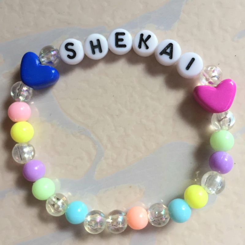 Personalized/Customized Beaded Name Bracelet 2nd-batch of New Designs ...