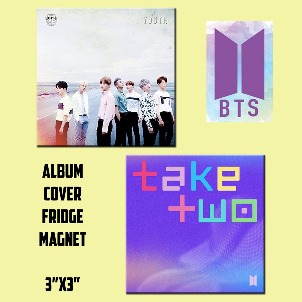 BTS Album Cover Ref Fridge Magnet Collections 3"x3" | Shopee Philippines