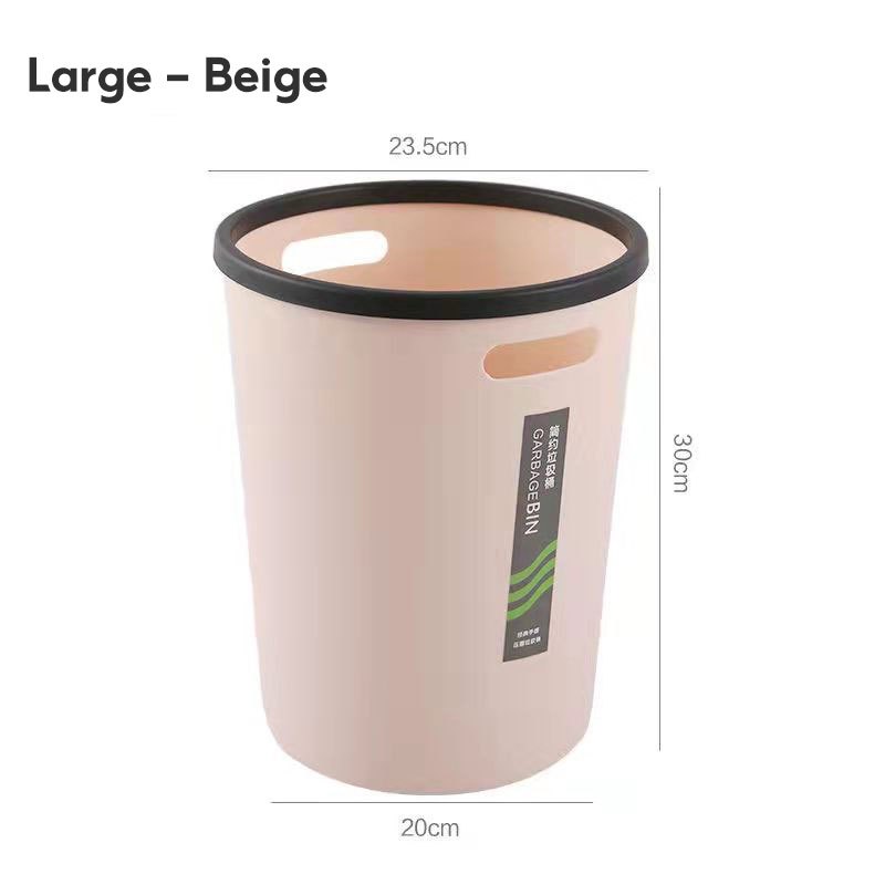 CHIT 8L/10L Portable Trash Can Kitchen Bathroom Household Plastic ...