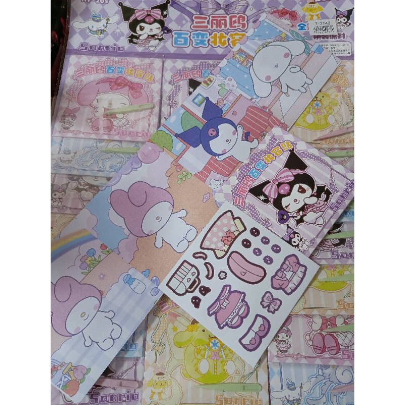 Kuromi Diy Face Sticker 20pcs | Shopee Philippines