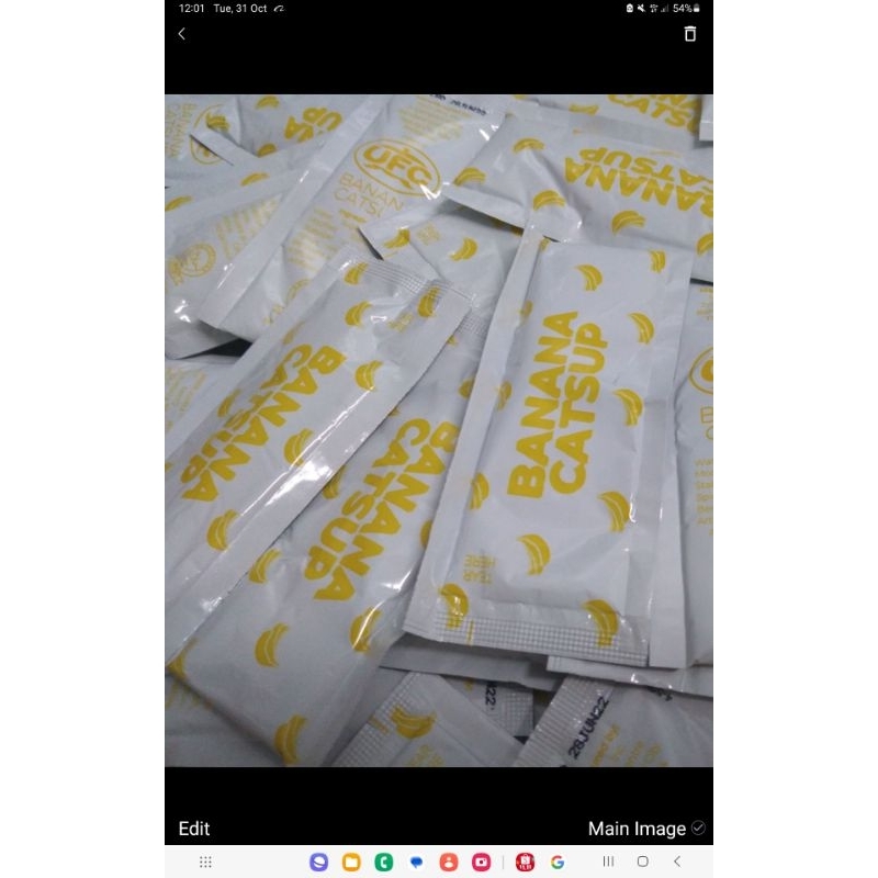 Banana Catsup in sachet, UFC, 50pcs | Shopee Philippines