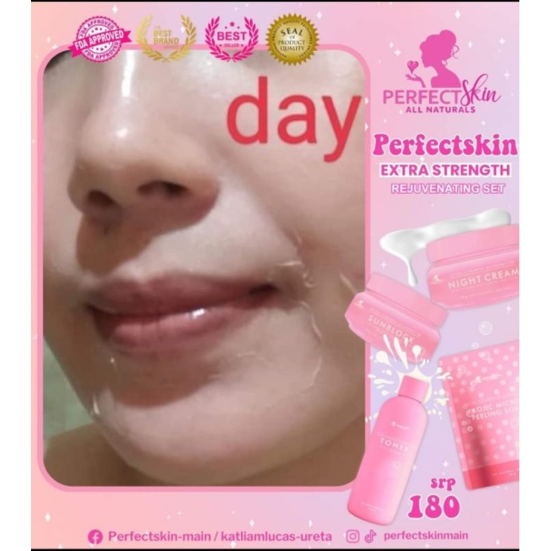 PERFECT SKIN EXTRA STRENGTH REJUVENATING SET | Shopee Philippines