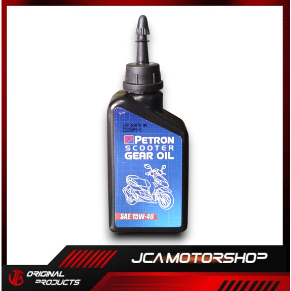 ORIGINAL PETRON SCOOTER GEAR OIL SAE 15W-40 120ML | Shopee Philippines